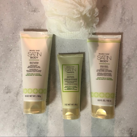 Mary Kay | Bath & Body | Mary Kay White Tea Citrus Shea Satin Body ...